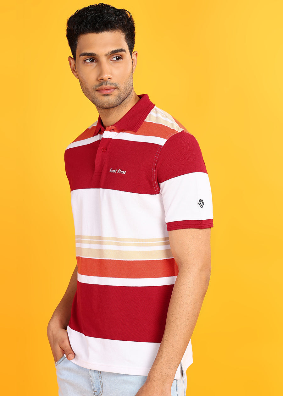 Striped Polo - Regular Fit – EcofashionShop
