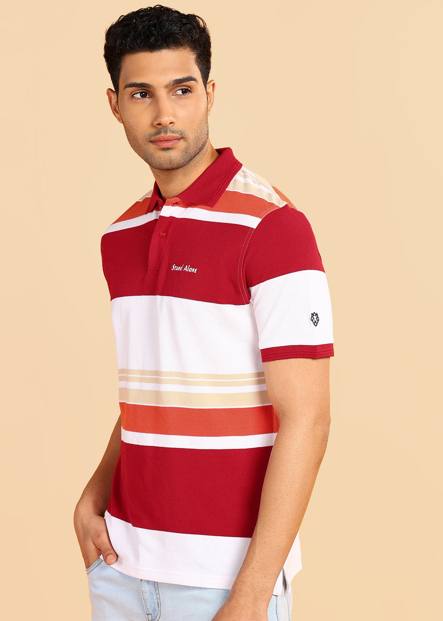 Striped Polo - Regular Fit – EcofashionShop