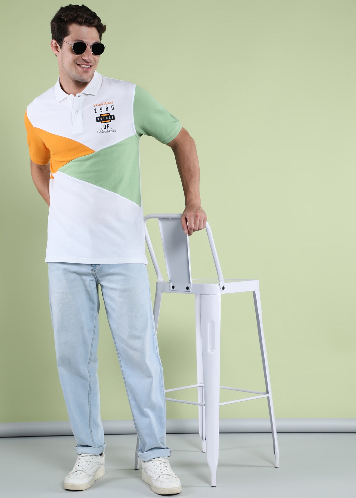 Color Block Polo – EcofashionShop